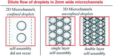 Self-assembly of droplets in three-dimensional microchannels - Soft Matter (RSC Publishing)