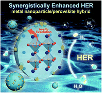 Synergistically enhanced hydrogen evolution electrocatalysis by in situ ...