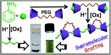 Supramolecular grafting of doped polyaniline leads to an unprecedented ...