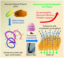 Morphology engineering of protein fabrics for advanced and sustainable ...
