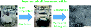 Fabrication of regenerated cellulose nanoparticles by mechanical ...