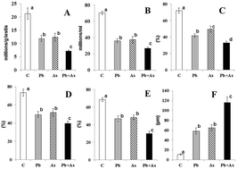 Arsenic aggravated reproductive toxicity in male rats exposed to lead ...