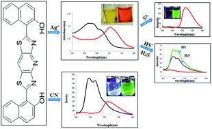 A new chromogenic and fluorescent chemosensor based on a naphthol–bisthiazolopyridine hybrid: a ...