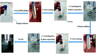 Application of vortex-assisted solid-phase extraction for the ...