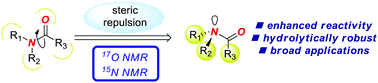 17O NMR and 15N NMR chemical shifts of sterically-hindered amides ...