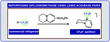 Difluoromethane as a precursor to difluoromethyl borates - Chemical ...