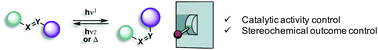 Photoswitchable catalysis based on the isomerisation of double bonds ...