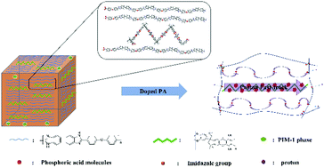 Toward enhanced conductivity of high-temperature proton exchange ...