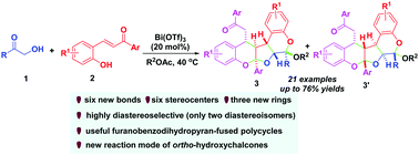 An unexpected multi-component one-pot cascade reaction to access ...