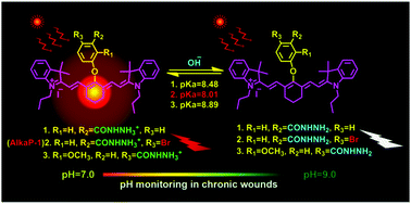A pH-sensitive near-infrared fluorescent probe with alkaline pKa for ...