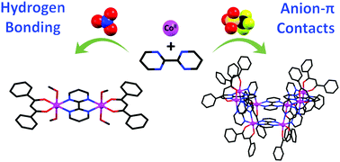 A Co8 metallacycle stabilized by double anion–π interactions - Chemical ...