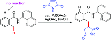 The Pd-catalyzed C–H alkylation of ortho-methyl-substituted aromatic ...