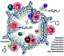 A rings-in-pores net: crown ether-based covalent organic frameworks for phase-transfer catalysis ...