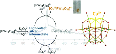 Stabilisation of high-valent Cu3+ in a Keggin-type polyoxometalate ...