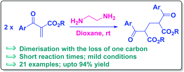 Diamine-mediated degradative dimerisation of Morita–Baylis–Hillman ...