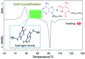 Cold crystallization in the mixed system of adenine and thymine dodecyl ...