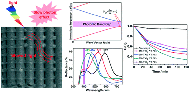 Bandgap engineering of TiO2 nanotube photonic crystals for enhancement ...