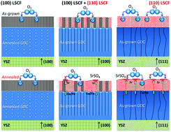 Oxygen surface exchange properties and surface segregation behavior of ...
