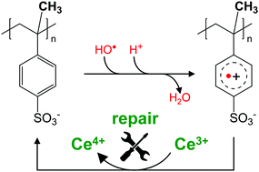 Attack of hydroxyl radicals to α-methyl-styrene sulfonate polymers and ...