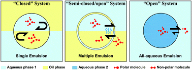 Thermodynamic perspectives on liquid–liquid droplet reactors for ...
