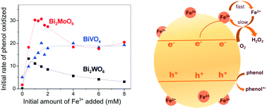 Positive effect of Fe3+ ions on Bi2WO6, Bi2MoO6 and BiVO4 ...