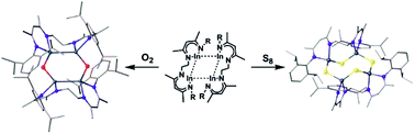 Facile oxidative addition of O2 and S8 by an indium bis(carbene ...