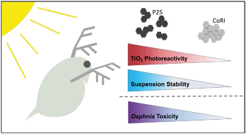 Comparing TiO2 nanoparticle formulations: stability and photoreactivity ...