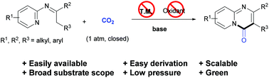 Transition-metal-free lactamization of C(sp3)–H bonds with CO2: facile ...
