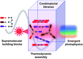 Photoactive organic material discovery with combinatorial ...