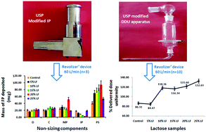 Probing the influence of lactose fines, a USP modified induction port ...