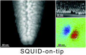 SQUID-on-tip with single-electron spin sensitivity for high-field and ...