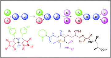 Consecutive multicomponent reactions for the synthesis of complex ...