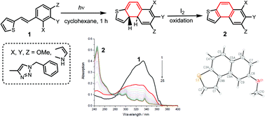 Synthesis of fused heterocyclic systems via the Mallory photoreaction ...