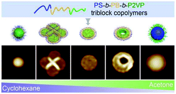 Formation of disk-like micelles of triblock copolymers in frustrating ...
