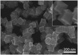 Microwave-assisted synthesis of mutually embedded Rh concave nanocubes ...