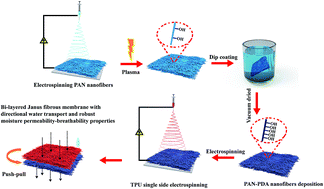Tuning the gradient structure of highly breathable, permeable ...