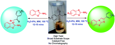 On water catalyst-free synthesis of benzo[d]imidazo[2,1-b] thiazoles and novel N-alkylated 2 ...