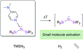 DMAP-stabilized bis(silyl)silylenes as versatile synthons for ...