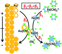 Revisiting a classical redox process on a gold electrode by operando ...