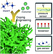 Doping engineering of conductive polymer hydrogels and their ...