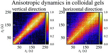 Anisotropic and heterogeneous dynamics in an aging colloidal gel - Soft ...