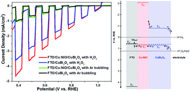 Cu:NiO as a hole-selective back contact to improve the photoelectrochemical performance of ...