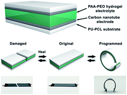 Healable and shape editable supercapacitors based on shape memory ...