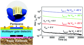 Gate-controlled multi-bit nonvolatile ferroelectric organic transistor memory on paper ...