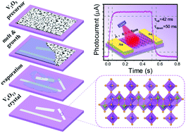 Growth dynamics and photoresponse of the Wadsley phase V6O13 crystals ...