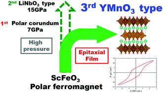 Switchable third ScFeO3 polar ferromagnet with YMnO3-type structure ...