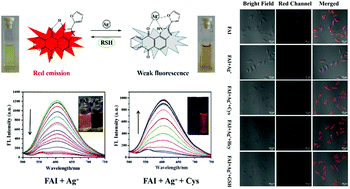 An anthraquinone-imidazole-based colorimetric and fluorescent sensor ...