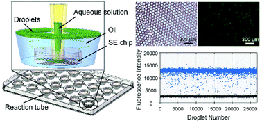 Massive droplet generation for digital PCR via a smart step ...