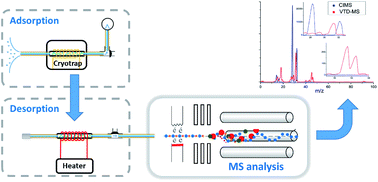 Mass spectrometry coupled with vacuum thermal desorption for enhanced ...