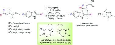 Nickel(ii)-catalyzed asymmetric thio-Claisen rearrangement of α-diazo ...